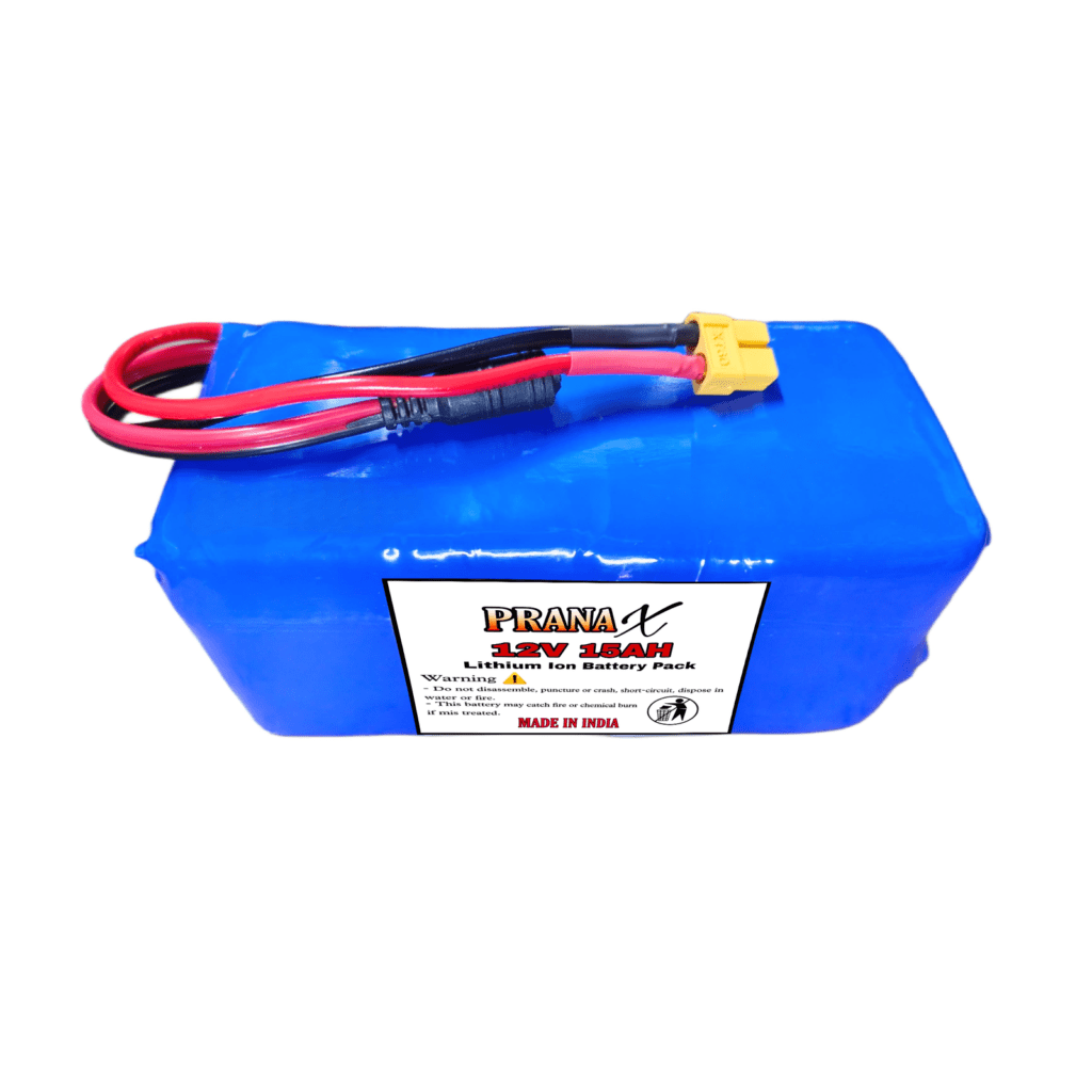 12V 15AH Rechargeable Lithium Ion Battery Pack For Multipurposes - Pranax